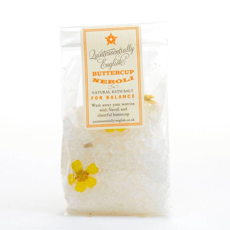 Organic Buttercup Bath Salt | Quintessentially English